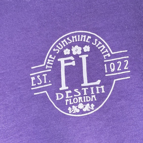 Exist | Tops | Destin Florida Small Purple Long Sleeve Tee Exist Brand ...